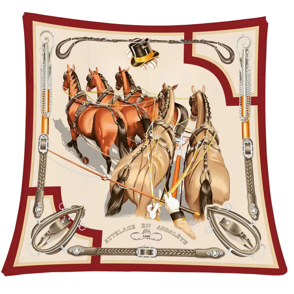 Four-in-Hand Scarf - 90CM - 100% Silk – CAA Bookstore